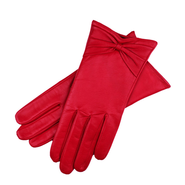 Porto Santa Red Leather Gloves – Glove Gallery